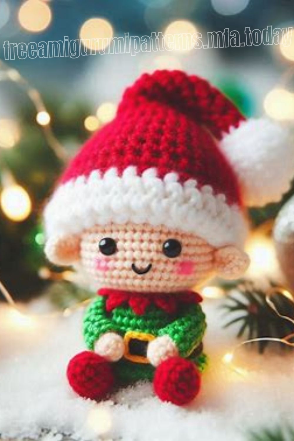 Amigurumi Crochet Christmas Elf Free Pattern-1 – Free Amigurumi Patterns