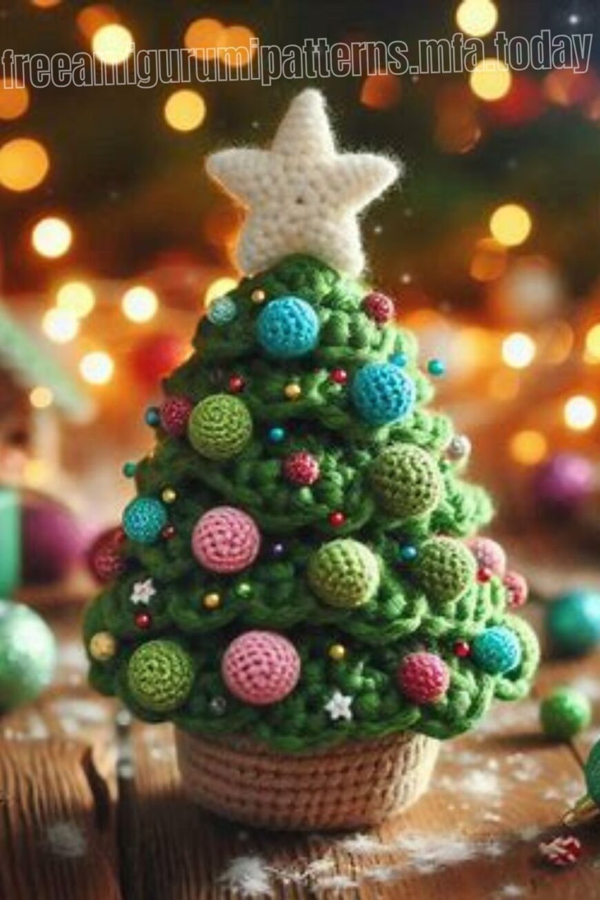 Amigurumi Crochet Christmas Tree Free Pattern-1 – Free Amigurumi Patterns