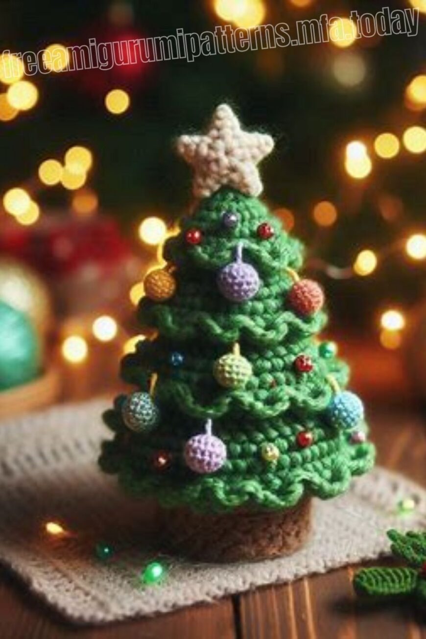 Amigurumi Crochet Christmas Tree Free Pattern-1 – Free Amigurumi Patterns