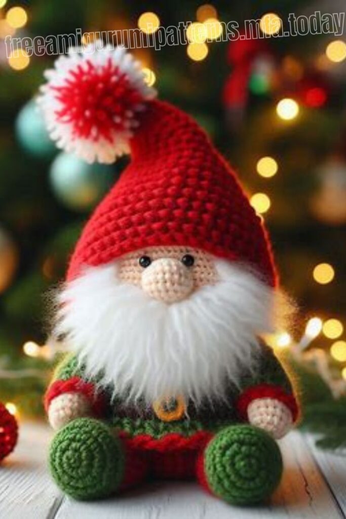Amigurumi Crochet Santa Claus and Gnome Free Pattern-1 – Free Amigurumi ...