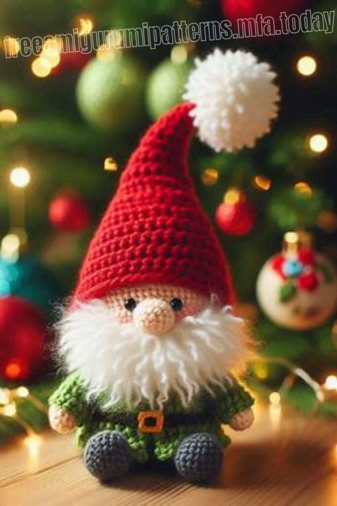 Amigurumi Crochet Santa Claus and Gnome Free Pattern-1 – Free Amigurumi ...
