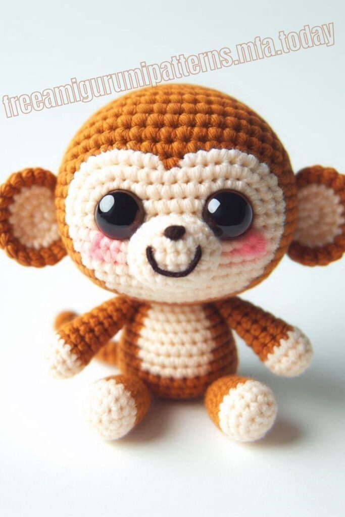 Amigurumi Crochet Monkey Girl Free Pattern-1 – Free Amigurumi Patterns