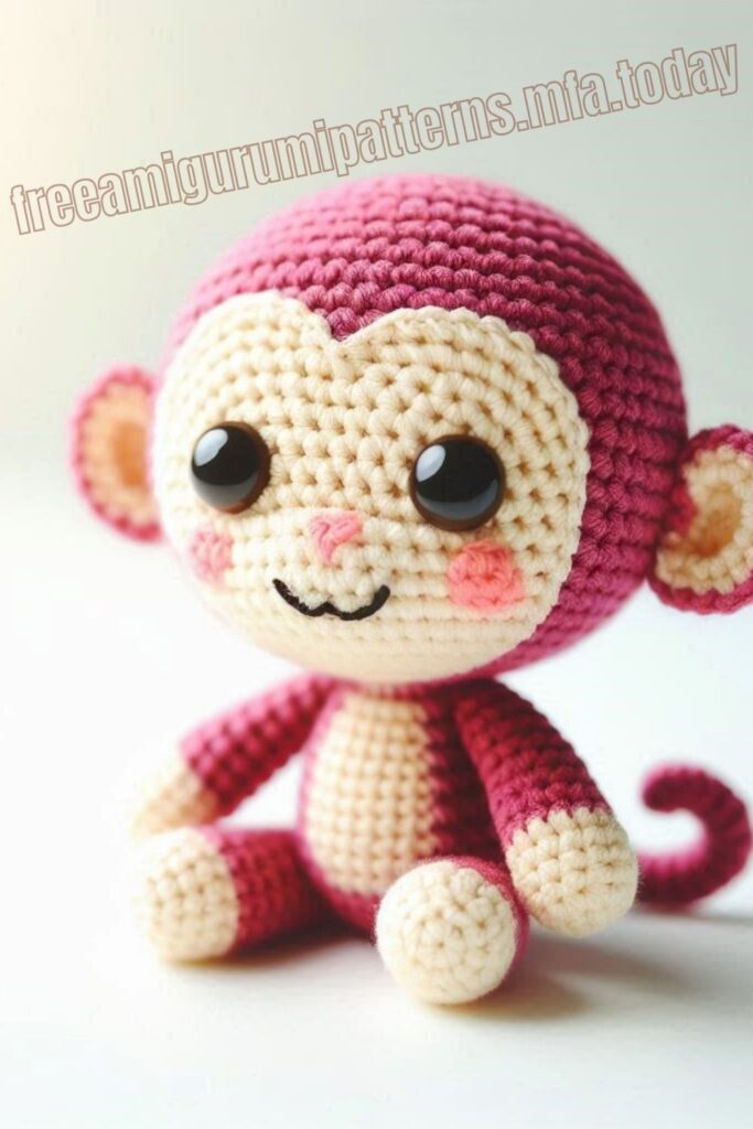 Amigurumi Crochet Monkey Girl Free Pattern-1 – Free Amigurumi Patterns