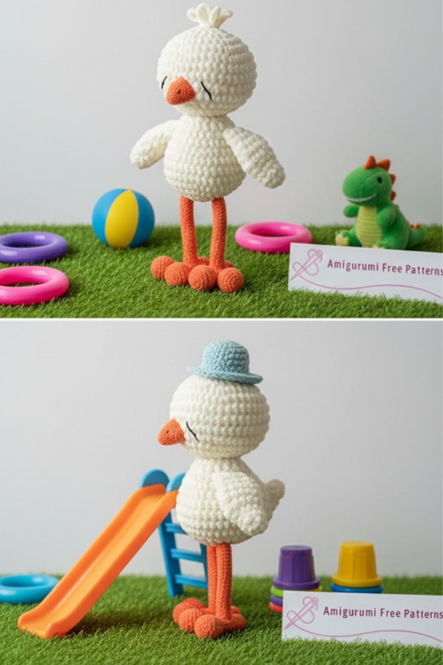 Amigurumi Chicken – Free Crochet Pattern – Free Amigurumi Patterns