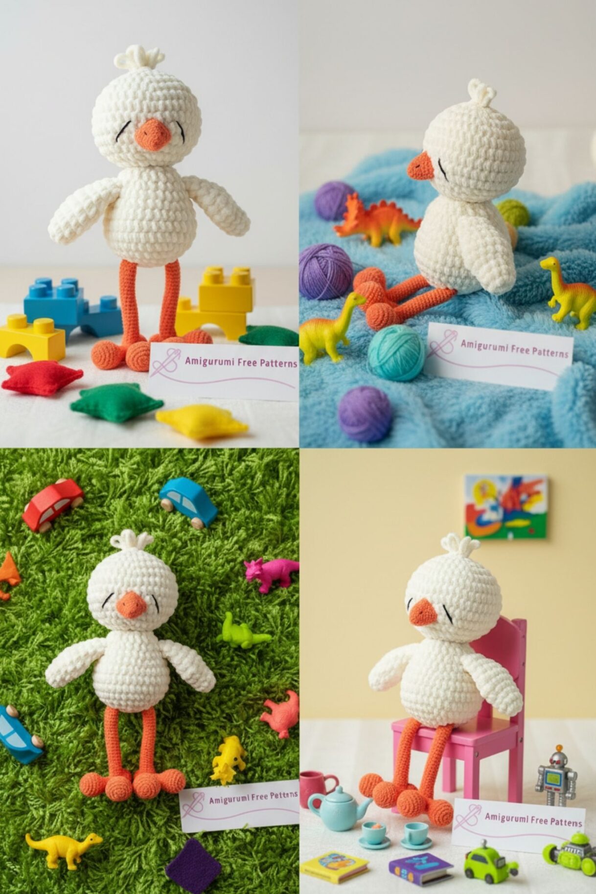 Amigurumi Chicken – Free Crochet Pattern – Free Amigurumi Patterns